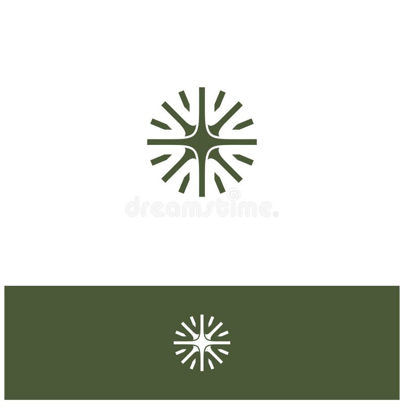 Sunburst Shape and Sunburst Explosion Outline Style Stock Illustration ...