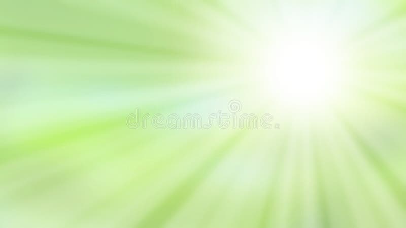 Sunburst Shine Green Ray Illustration Stock Illustration - Illustration ...