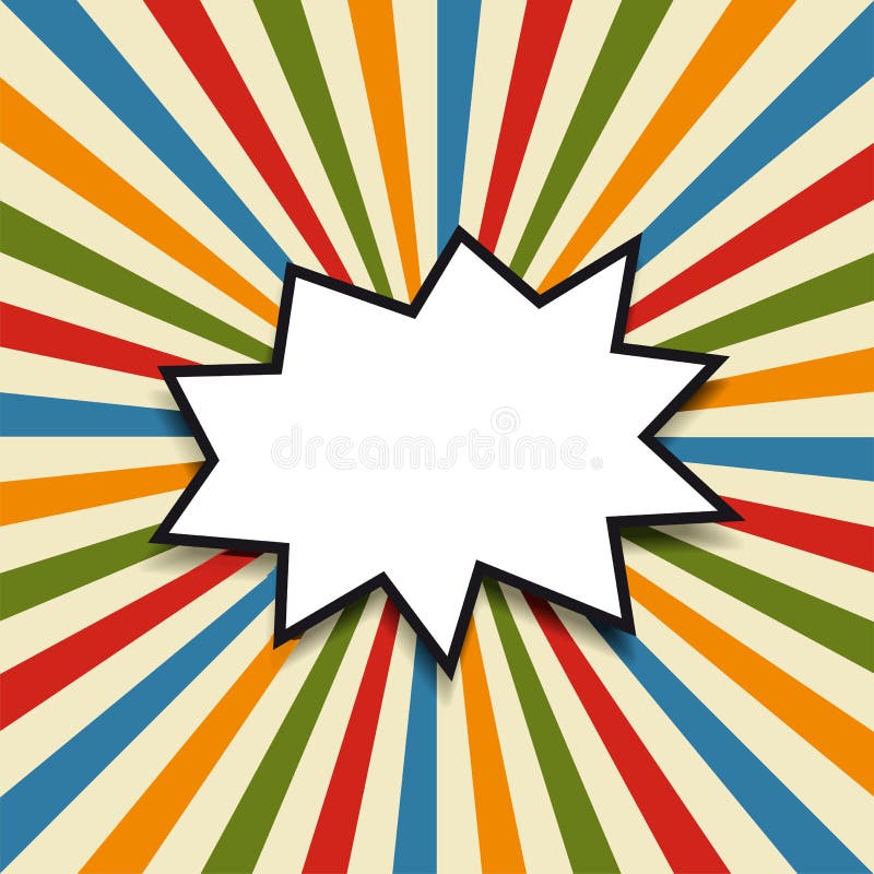 Sunburst Style Abstract Background. Vector Illustration. Stock Vector ...