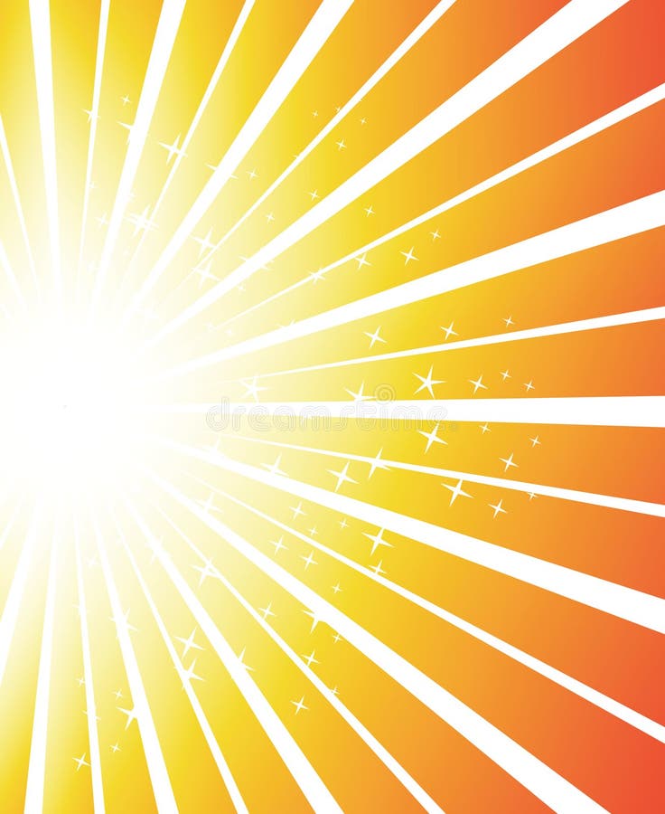 Sunburst stock vector. Illustration of sunbeam, flare - 14092173