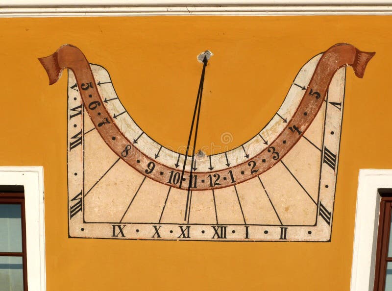 Sunclock stock image. Image of history, churches, ancient - 64351193