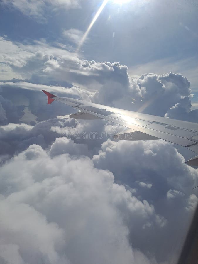 Suncloud Airplane View Stock Photos - Free & Royalty-Free Stock Photos ...