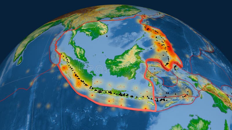 Sunda Tectonic Plate - Vectors Stock Illustration - Illustration of ...