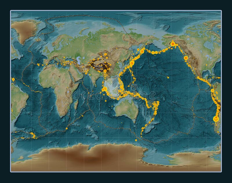 Sunda Tectonic Plate. Wiki. Gall Stereographic. Earthquakes and Stock ...