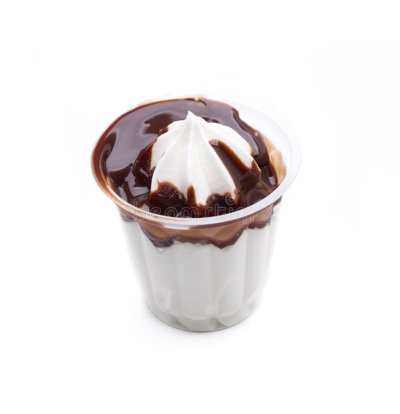 Sundae stock photo. Image of tasty, isolated, sundae - 41991288