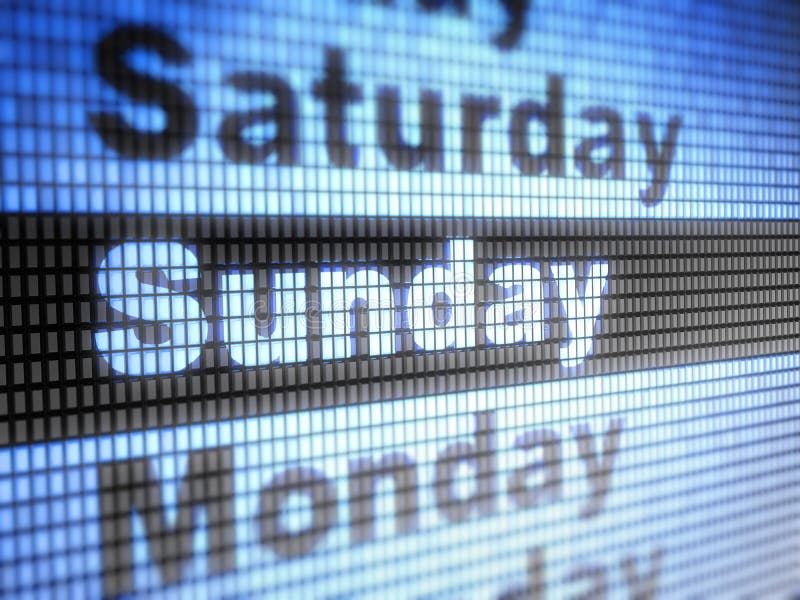 Sunday stock photo. Image of sunday, abstract, leisure - 6712584