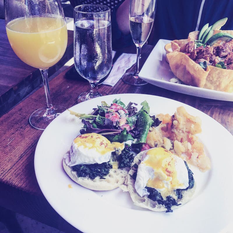 Sunday Brunch stock image. Image of city, sunday, brunch - 96641581