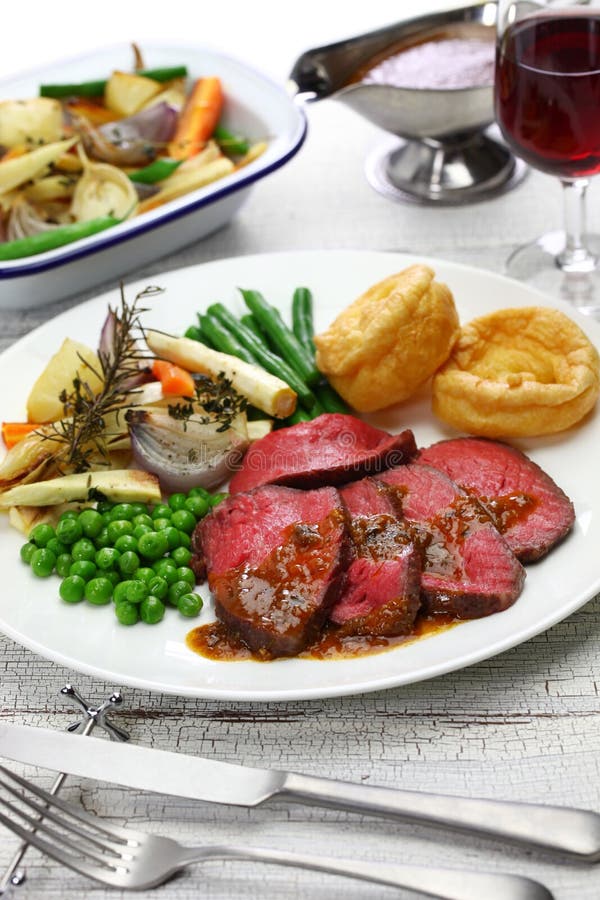 Sunday Roast Beef Dinner Stock Images - Download 502 Royalty Free Photos