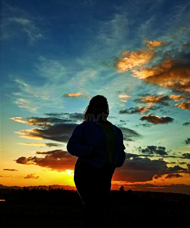 Sunday Sunset Wallpaper Sky Stock Image - Image of wallpaper, sunday ...