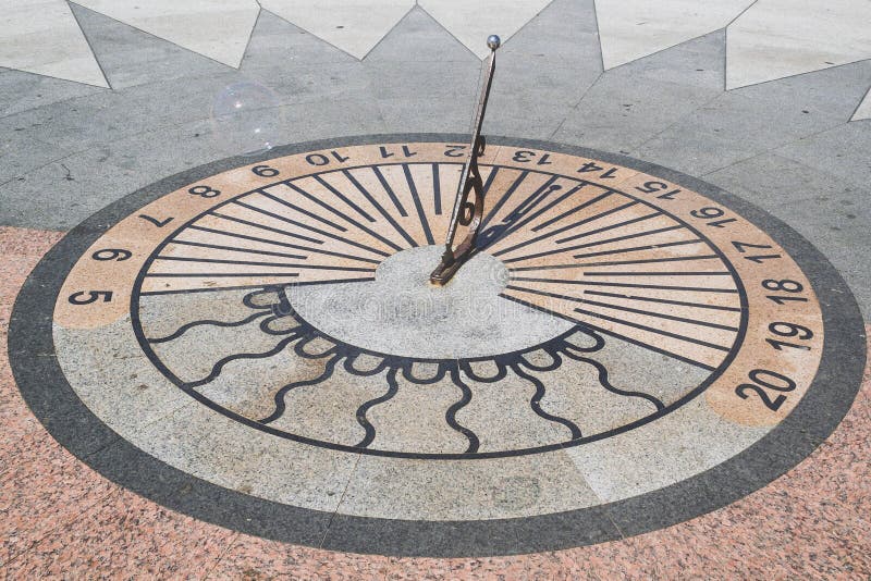 Sundial stock image. Image of time, angle, sundial, concepts - 79006743