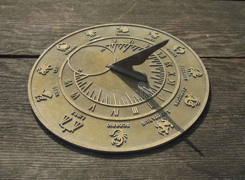 Sundial stock photo. Image of simbols, zodiacal, industries - 37632792
