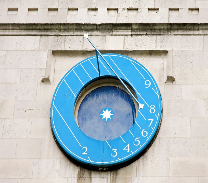 Sundial clock stock image. Image of shadow, astronomy - 15895747