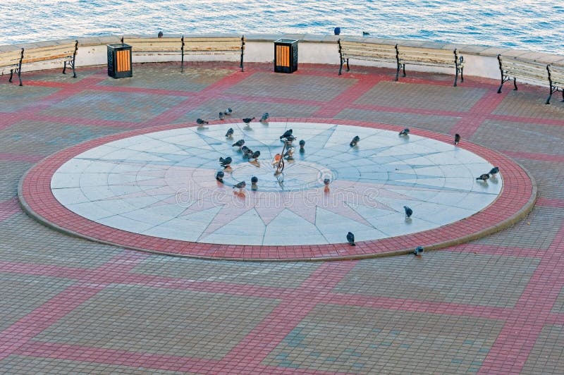 The Sundial on Granite Base Stock Photo - Image of astrology, medieval ...