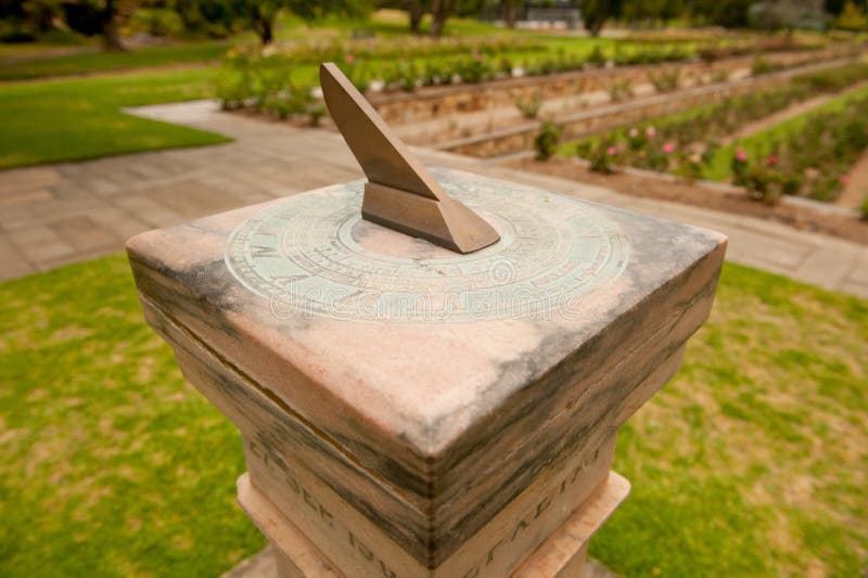 SunDial stock image. Image of stone, park, dial, measurement - 30356149