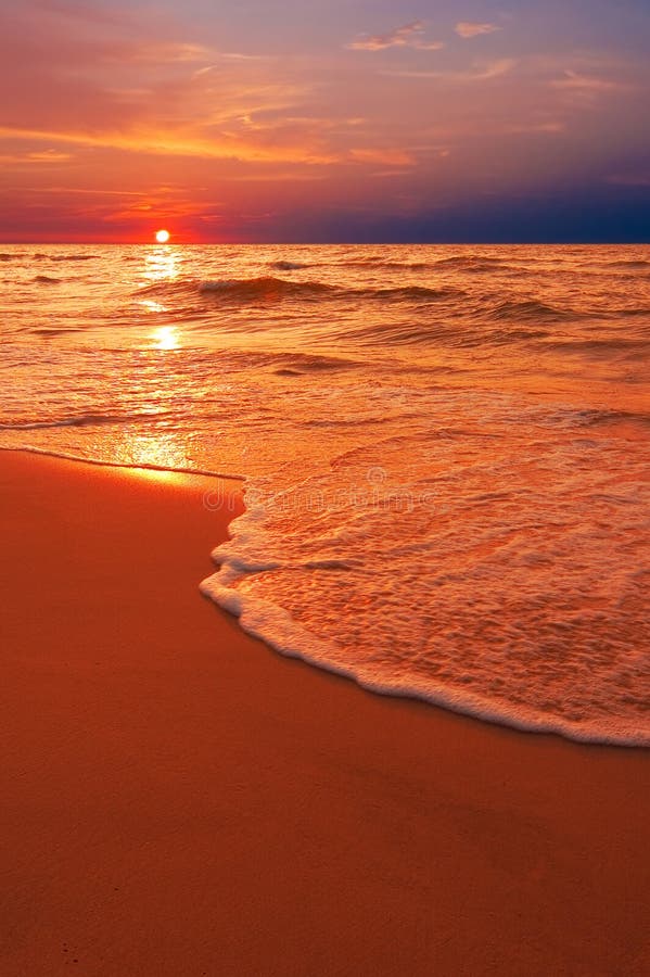 Sundown. stock photo. Image of clean, sundown, sunny - 17946868