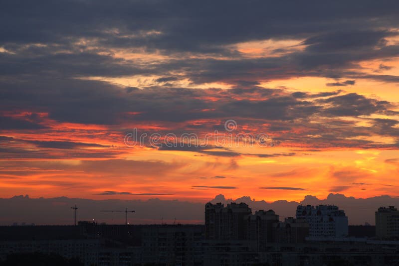Sundown stock photo. Image of sunsetings, dawns, sunrises - 6177016