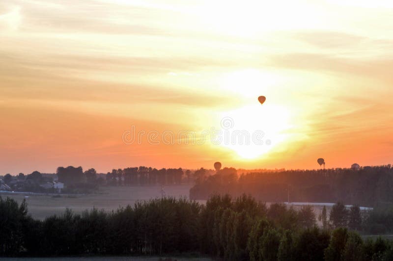 Sundown stock photo. Image of admires, privacy, flying - 45596688