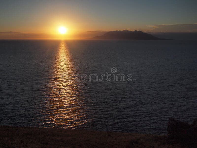 Sundown stock photo. Image of vacation, boat, horizon - 43016374