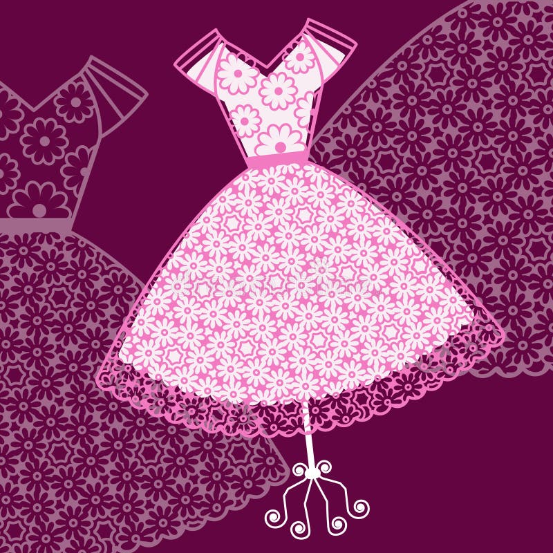 Invitación De La Boda Con El Vestido De Boda Elegante Hermoso ...