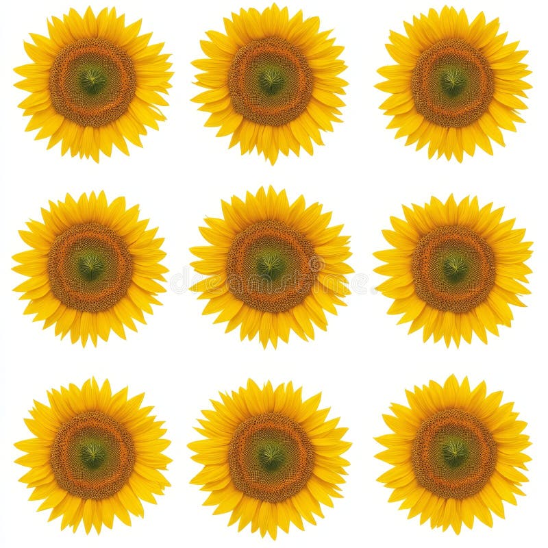 Sunflower Cutout Stock Illustrations – 673 Sunflower Cutout Stock ...