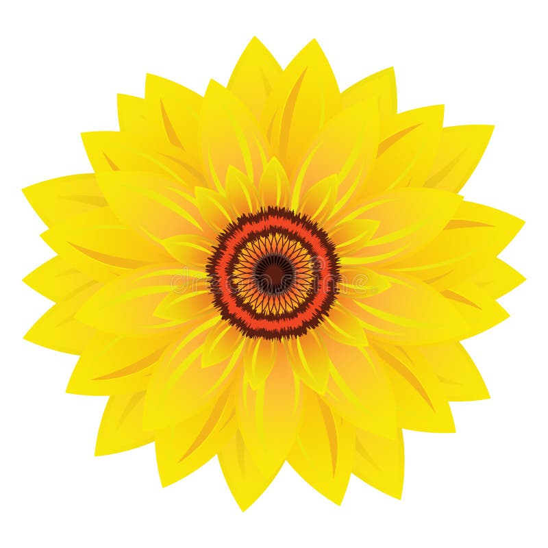 Sunflower Logo Template Vector Icon Stock Vector - Illustration of ...