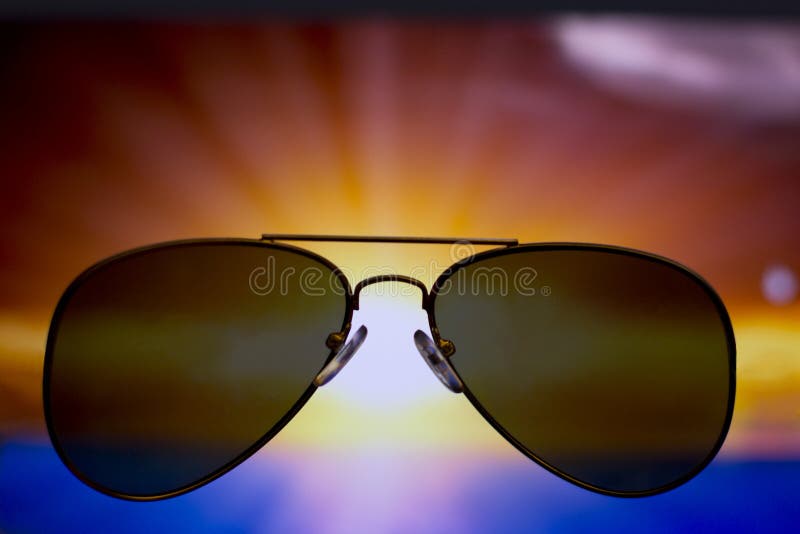 Sunglasses in Bright Sunlight Stock Image - Image of relax, flare: 72116603