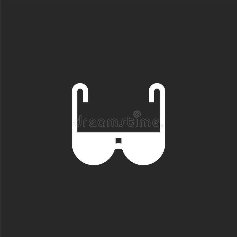 Sunglasses Icon. Filled Sunglasses Icon for Website Design and Mobile ...