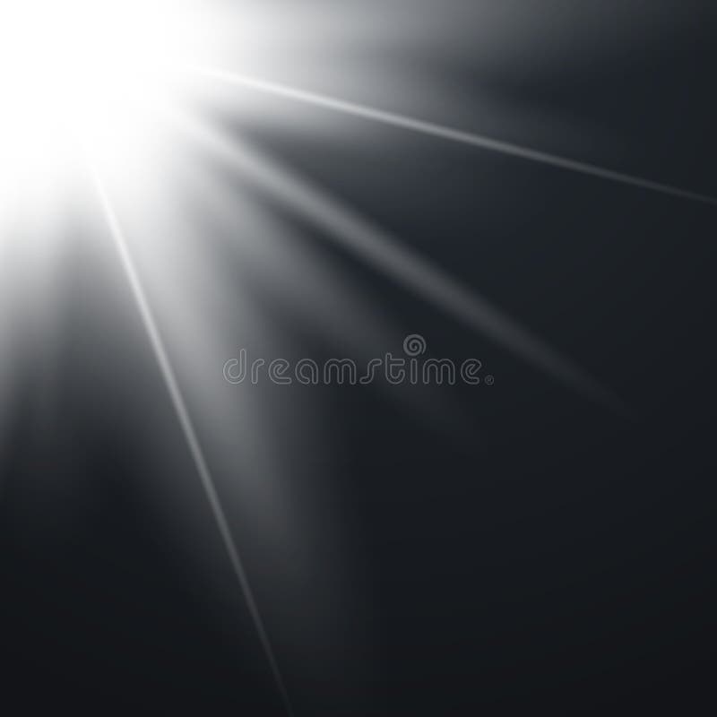 Sunlight a Translucent. Light Effect. Stock Vector - Illustration of ...
