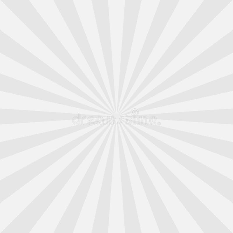 Sunlight Abstract Background. Light Grey Color Burst Background. Vector ...