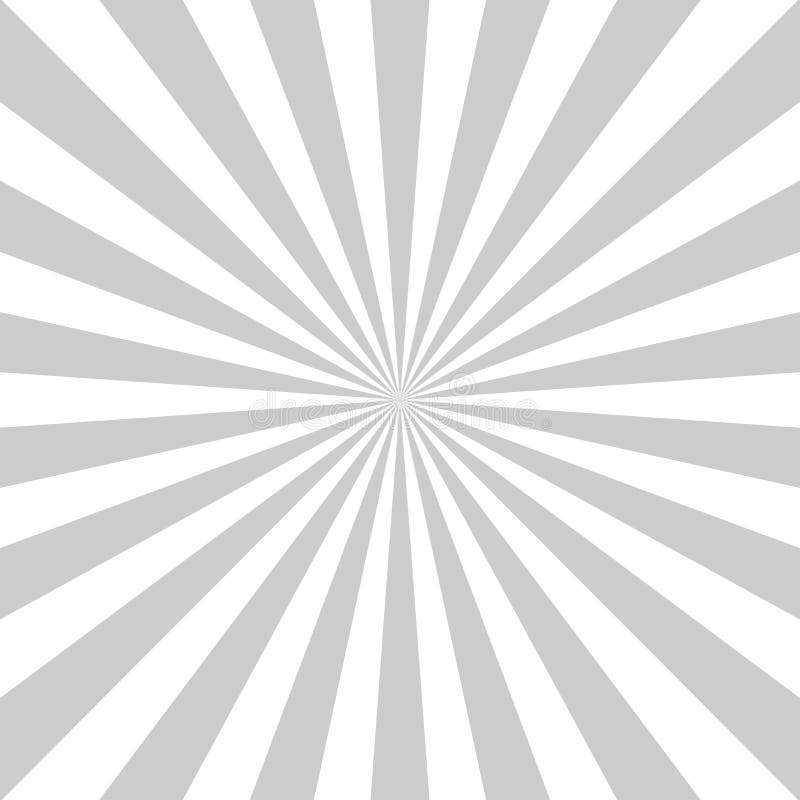 Sunlight Abstract Background. Light Grey Color Burst Background. Vector ...