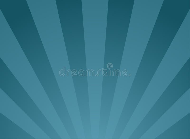Sunlight Background. Blue Color Burst Background with White Highlight ...