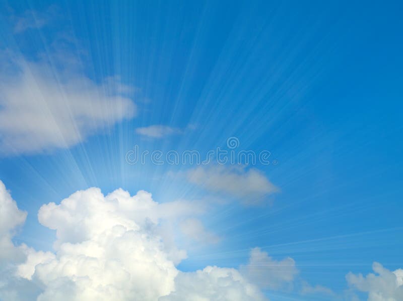 Sunlight Background with Cloud Stock Image - Image of beautiful ...
