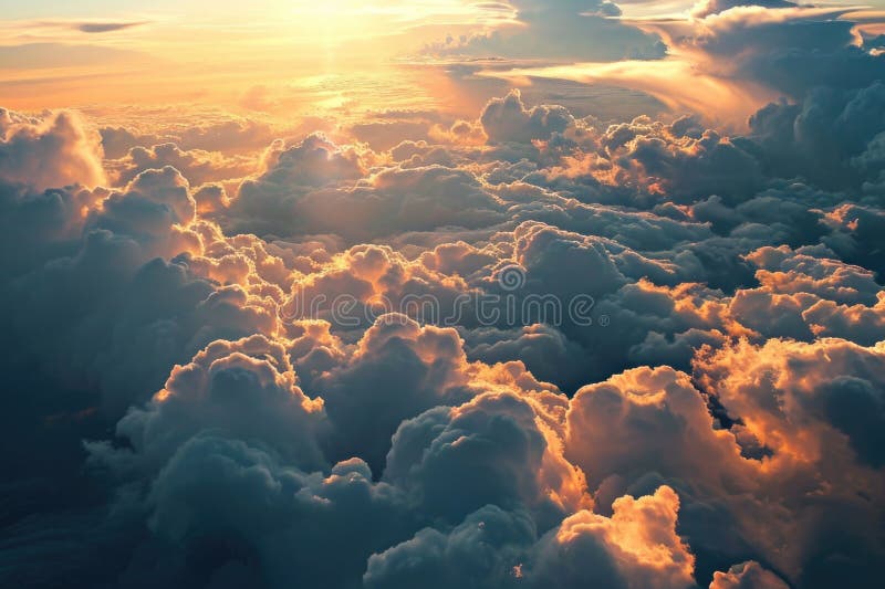 Sunlight Breaking through the Clouds. Perfect for Depicting Hope ...