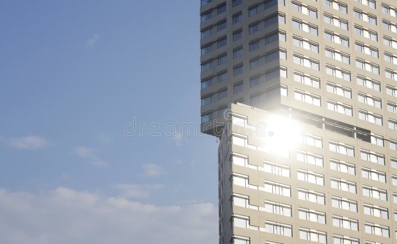 Sunlight building stock photo. Image of clouds, spain - 7224378