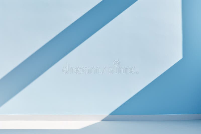 Sunlight Casting Soft Shadows on a Minimalist White Interior Wall ...