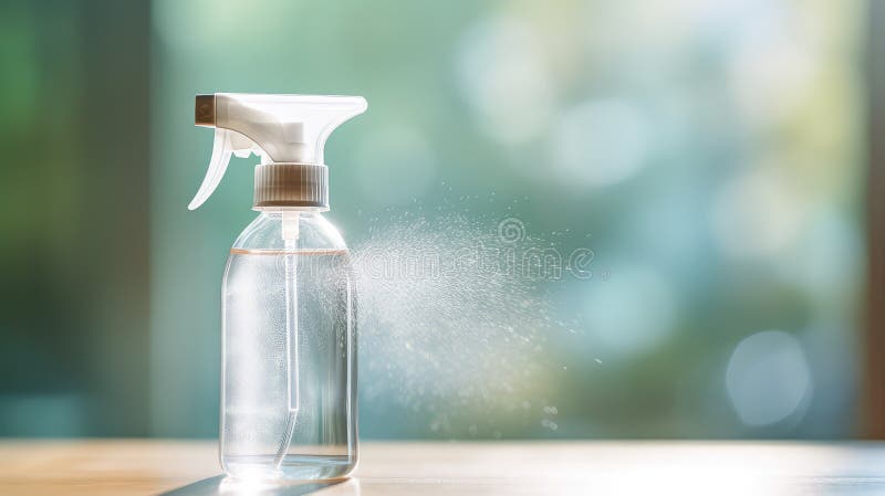 Sunlight Clear Spray Bottle Stock Illustration - Illustration of ...