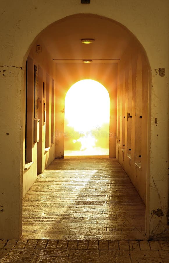 Sunlight Through Door Frame Stock Image - Image: 2608265