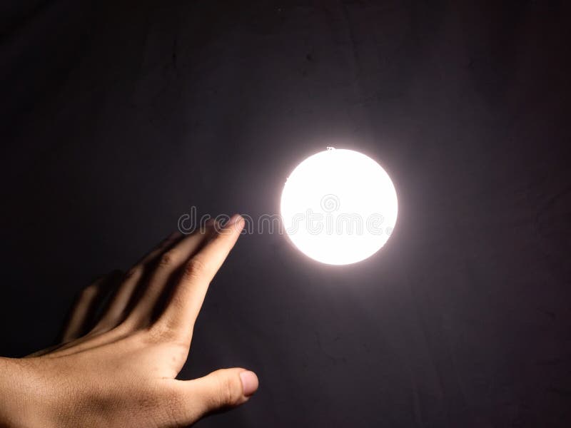 Sunlight that Enters between the Holes in the Wall Stock Photo - Image ...