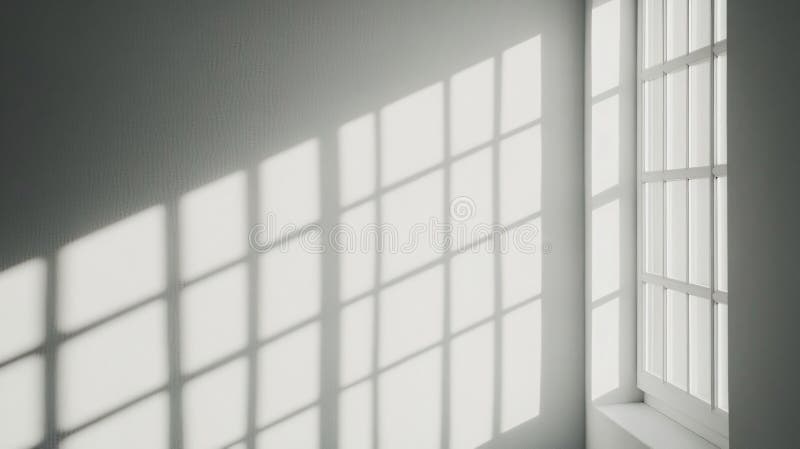 Sunlight Filtering through a Multi-paned Window Creates a Grid-like ... Sunlight Filtering through a Multi-paned Window Creates a Grid-like ...