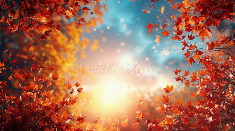 Sunlight Filtering through the Tree Leaves Stock Image - Image of light ...