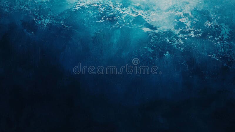 Sunlight Filters through the Ocean Surface, Creating a Mesmerizing Deep ...