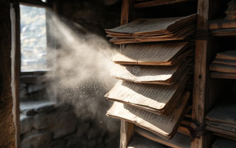 Ancient Library Sunlight Beams Window Stock Photos - Free & Royalty ...