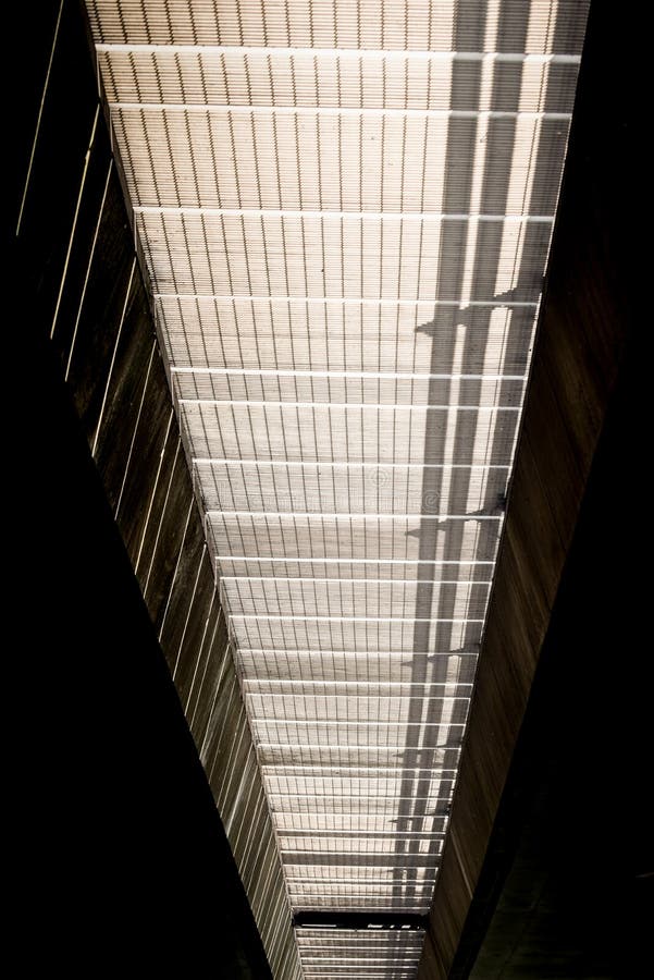 Sunlight Forms Random Pattern on Modern Architecture Abstract Stock ...