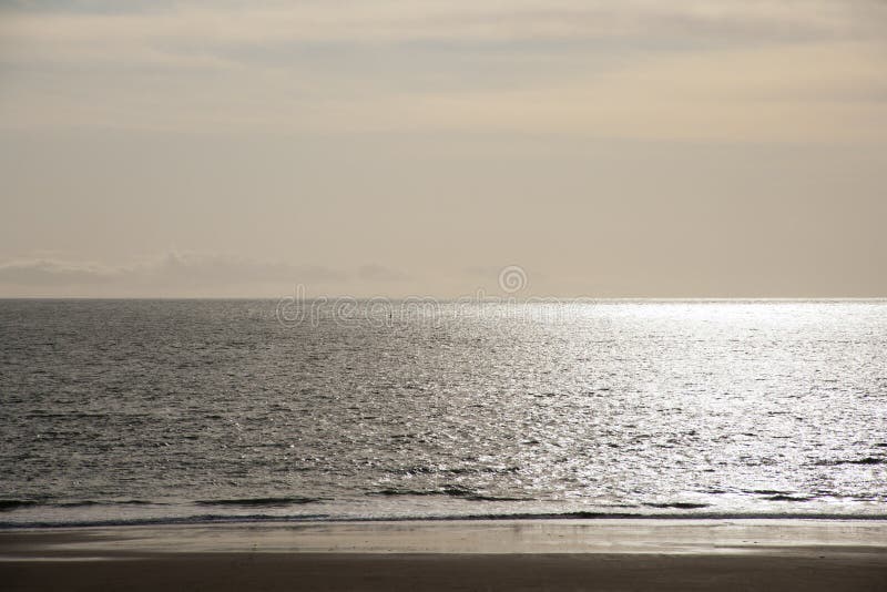 Sunlight Gleaming on the Sea Stock Photo - Image of tenby, europe ...