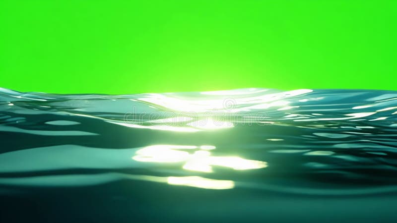 Sunlight Glints Off the Ripples Casting Fleeting Shadows and Highlights ...