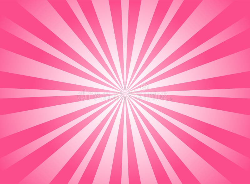 Sunlight Horizontal Background. Pink Color Burst Background Stock ...