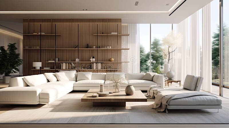 Sunlight Interior Design Lighting Stock Illustration - Illustration of ...