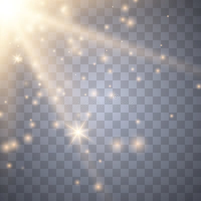 Sunlight lens flare light stock vector. Illustration of beautiful ...