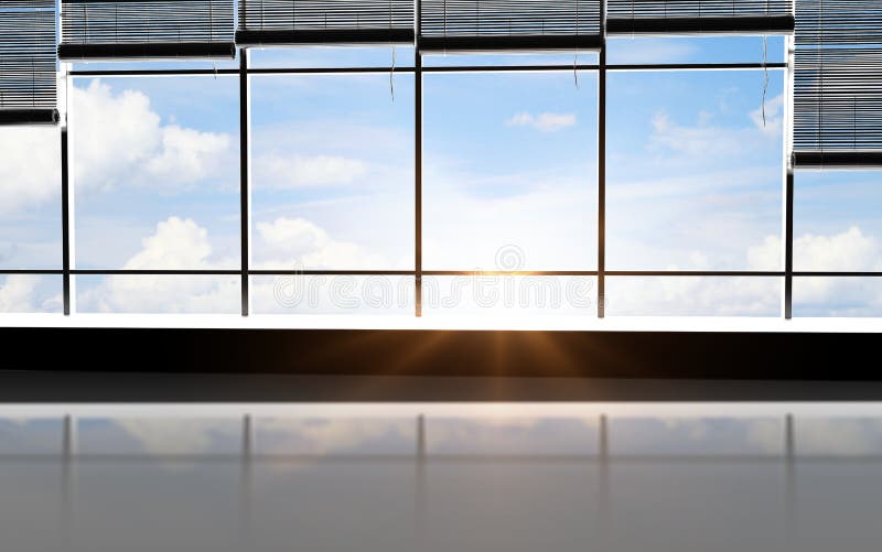 Big sunlight office stock image. Image of home, room - 37093493