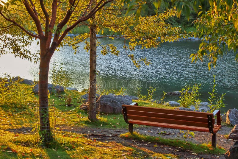 Park Bench Overlooking Water Stock Photos - Download 391 Royalty Free ...
